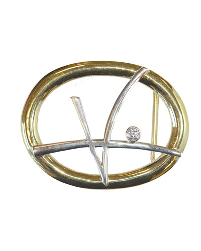 Veeresh Signature Belt Buckle (Brass) - Humaniversity